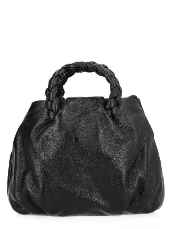 Hereu Medium Bombon Braided-handle Leather Shoulder Bag