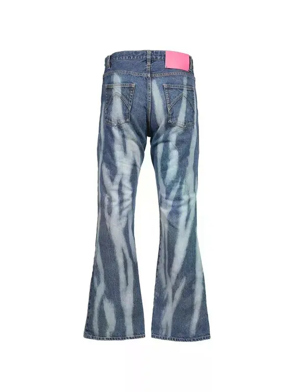 JUN/NAKAYAMA Lace-up Zip-detail Jeans