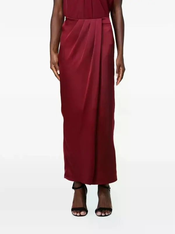 HANITA Pleated Maxi Skirt