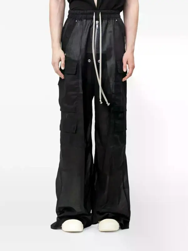 Rick Owens Cargobelas Cargo Pants - Black