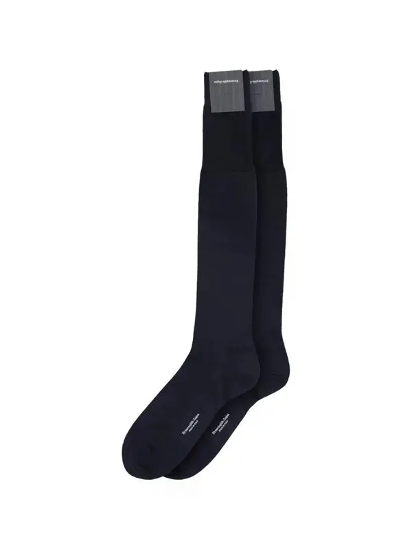 Zegna Ribbed-knit Socks