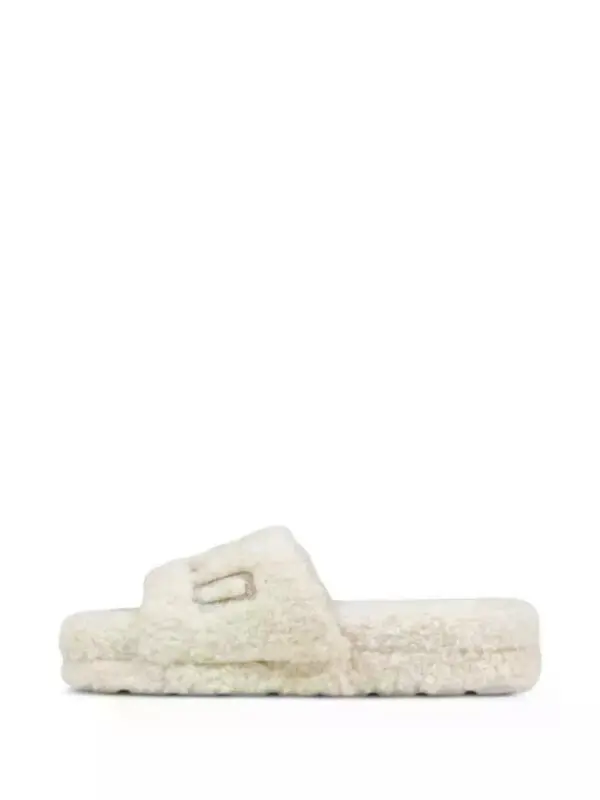 Polo Ralph Lauren Fleece Logo-embroidered Sandals