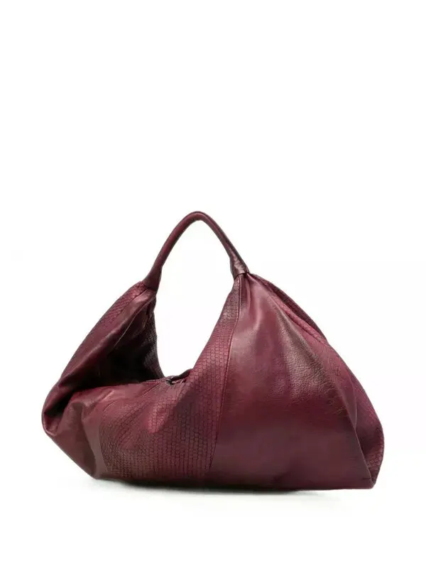 SOMMET Dune Snakeskin-effect Shoulder Bag