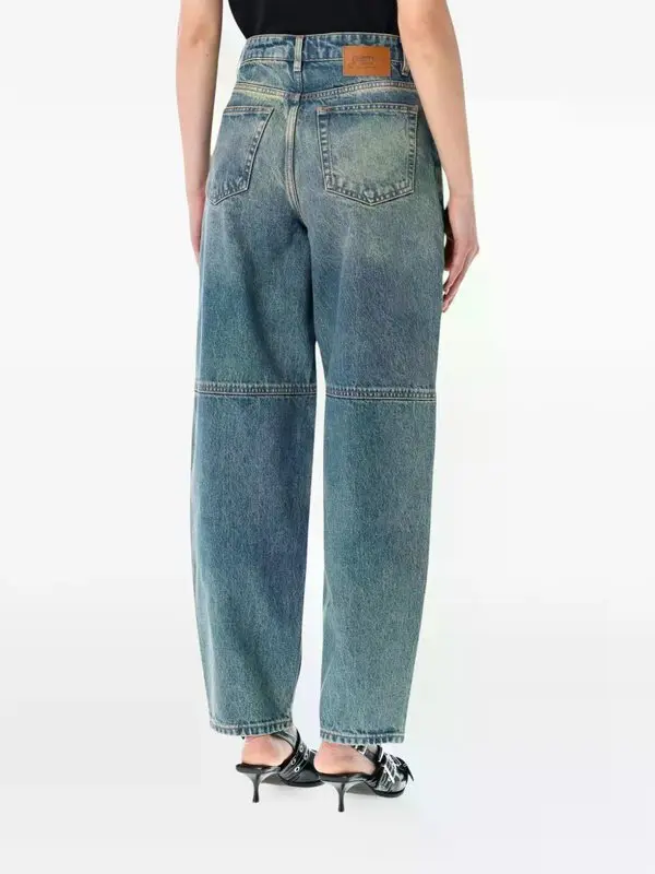 GANNI Denim-effect Trousers