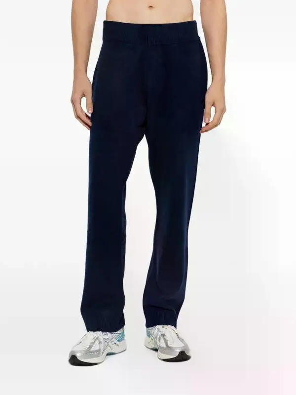 ENTIRE STUDIOS Ribbed-knit Wool-blend Track Pants