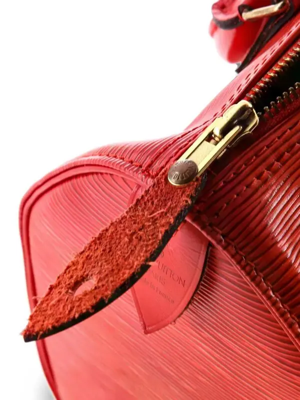 LOUIS VUITTON Speedy Handbag Epi Leather 25 Satchel
