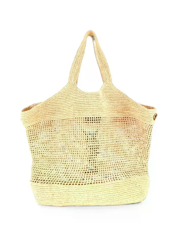 Saint Laurent Icare Shopping Raffia Maxi Tote Bag