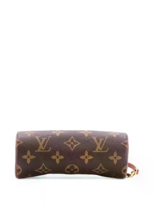 LOUIS VUITTON Papillon Pochette Monogram Canvas Mini Clutch Bag