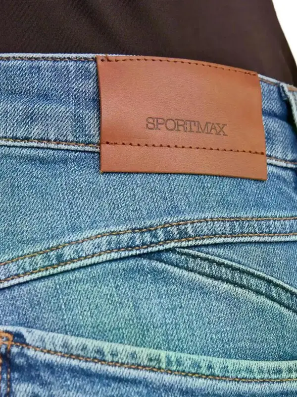 Sportmax Low-rise Cropped Jeans