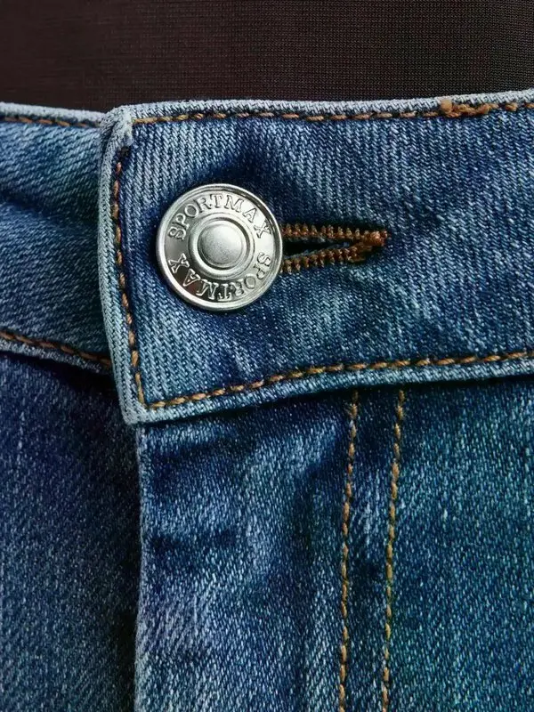 Sportmax Low-rise Cropped Jeans