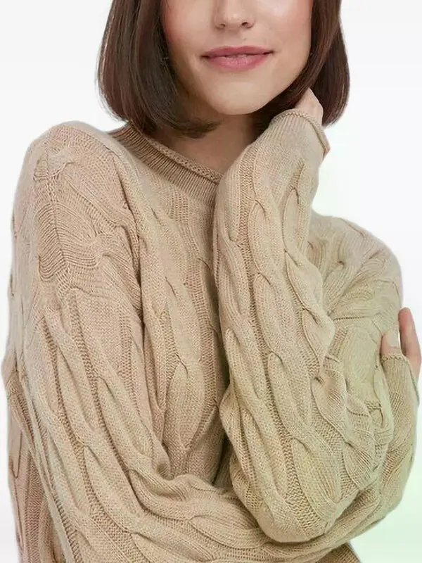 BENETTON Cable Knit Jumper