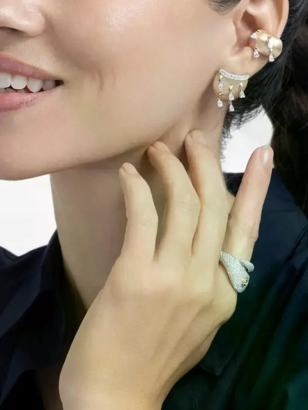RAINBOW K Dune Pampille Diamond Earring