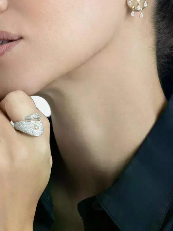 RAINBOW K Dune Pampille Diamond Earring