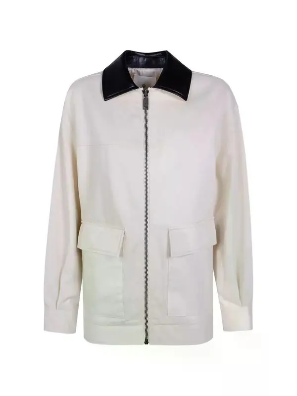 ANINE BING Holden Contrast-collar Jacket