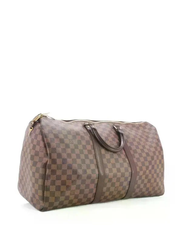 LOUIS VUITTON Keepall Bag Damier 50 Travel Bag