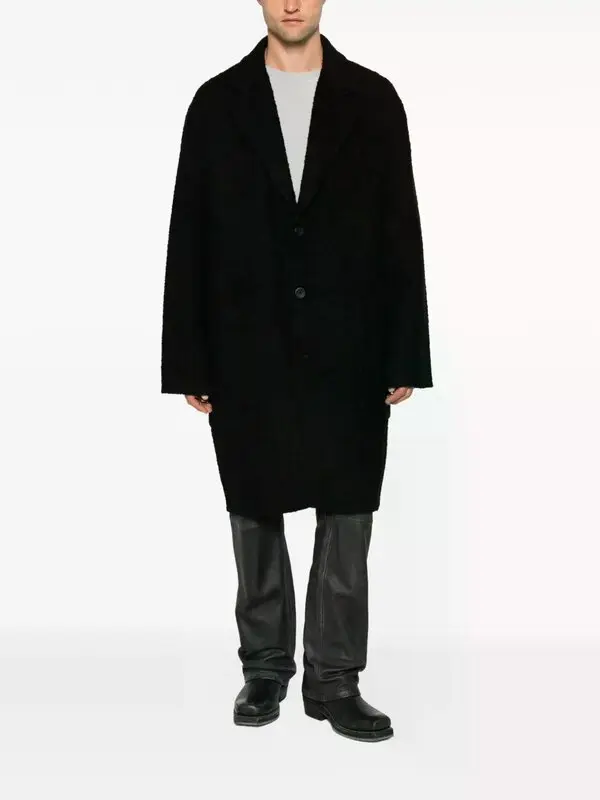FREI-MUT Notch-lapel Single-breasted Coat