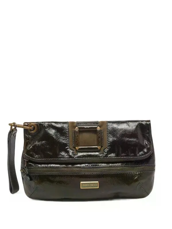 JIMMY CHOO Mave Foldover Clutch Bag