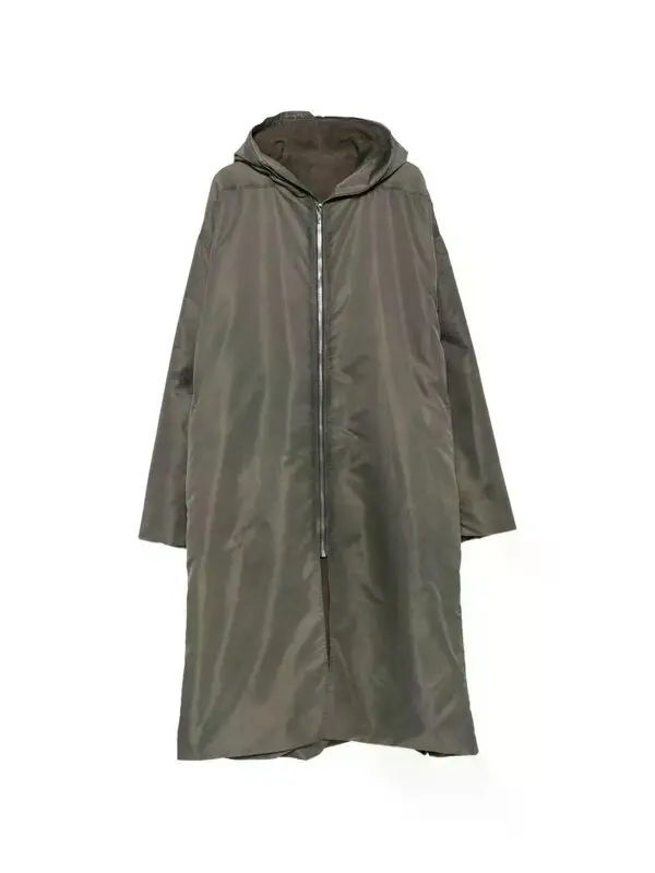 Rick Owens Hooded Zip-up Coat