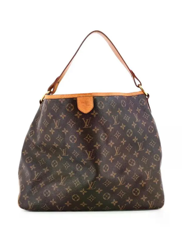 LOUIS VUITTON Delightful Handbag Monogram Canvas Mm Hobo Bag