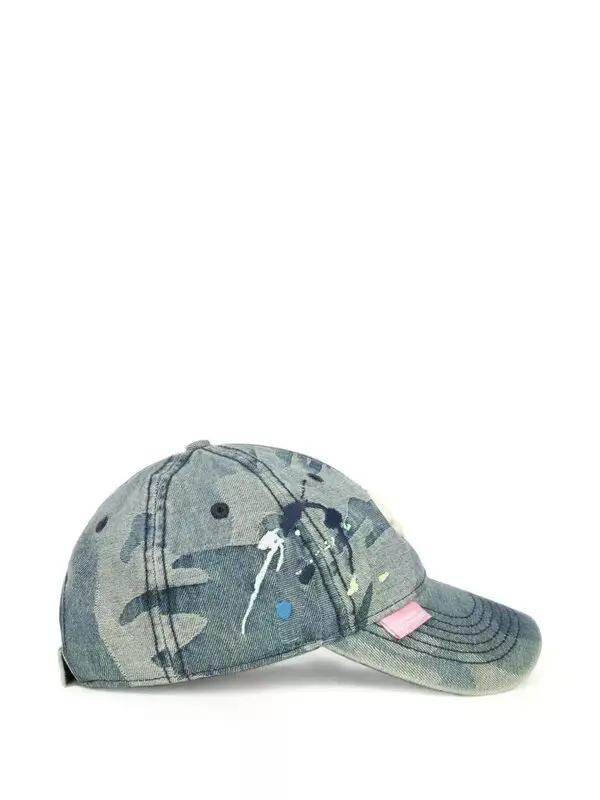 AAPE BY *A BATHING APE Moonface-embroidered Baseball Cap