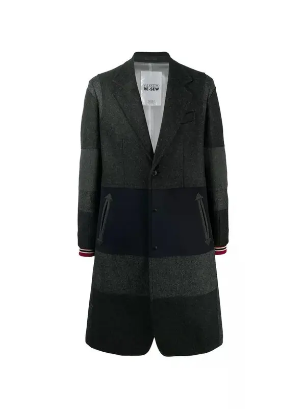 Valentino Garavani Patchwork Re-sew Coat