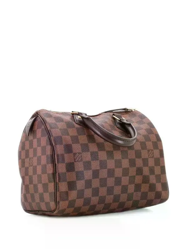 LOUIS VUITTON Speedy Handbag Damier 25 Satchel