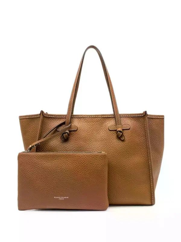GIANNI CHIARINI Marcella Leather Tote Bag
