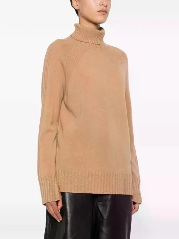 TWINSET Roll-neck Raglan-sleeve Sweater