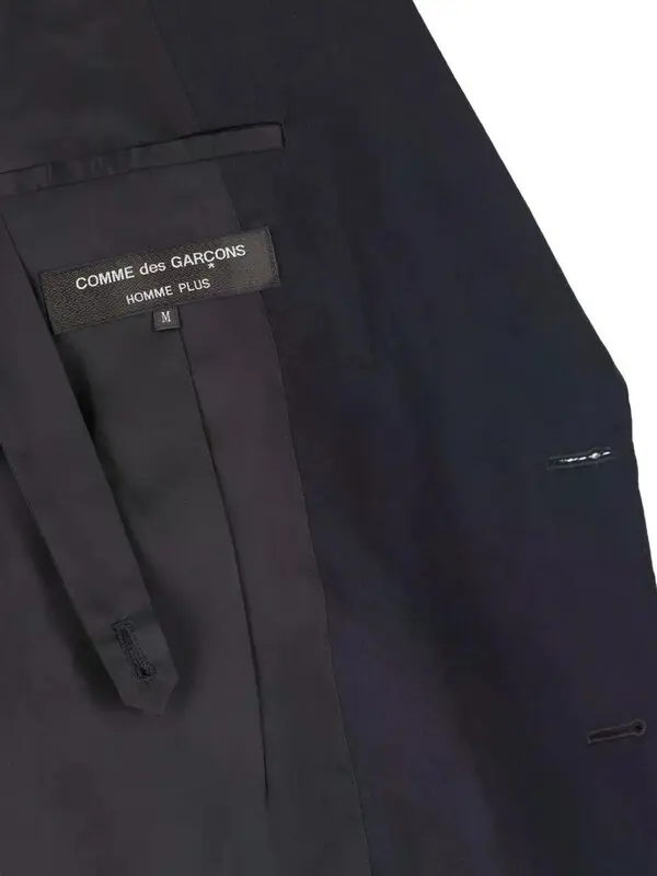 Comme Des Garçons Double-breasted Wool Blazer