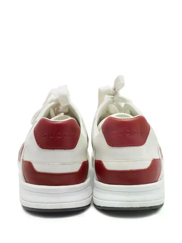 Gucci Interlocking Gg Leather Sneakers