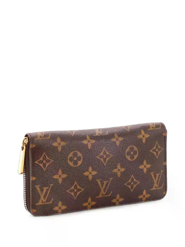 LOUIS VUITTON Zippy Wallet Monogram Canvas Small Wallets