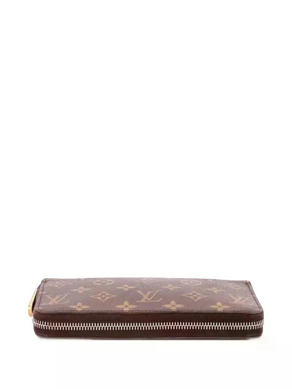 LOUIS VUITTON Zippy Wallet Monogram Canvas Small Wallets