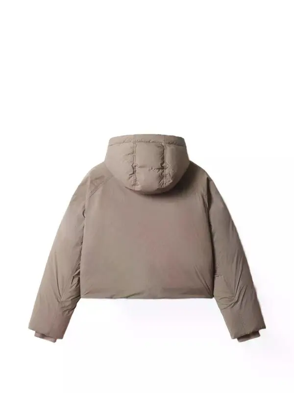 Maison Kitsuné Cropped Hooded Padded Jacket