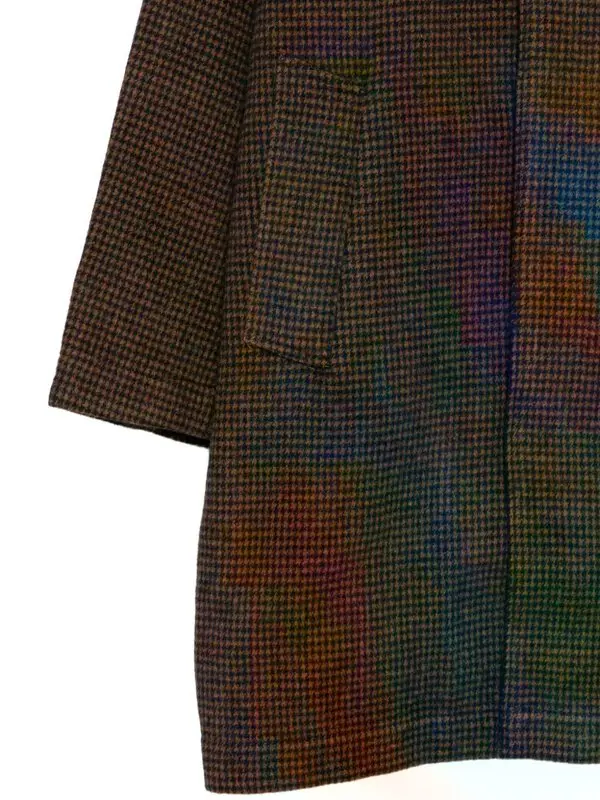 Universal Works Houndstooth-pattern Coat