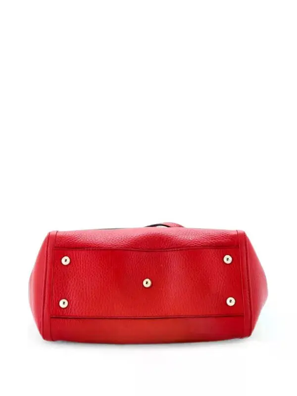 Gucci Soho Convertible Top Handle Bag Leather Small Satchel