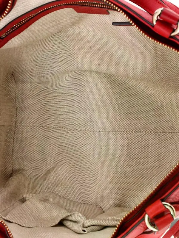 Gucci Soho Convertible Top Handle Bag Leather Small Satchel