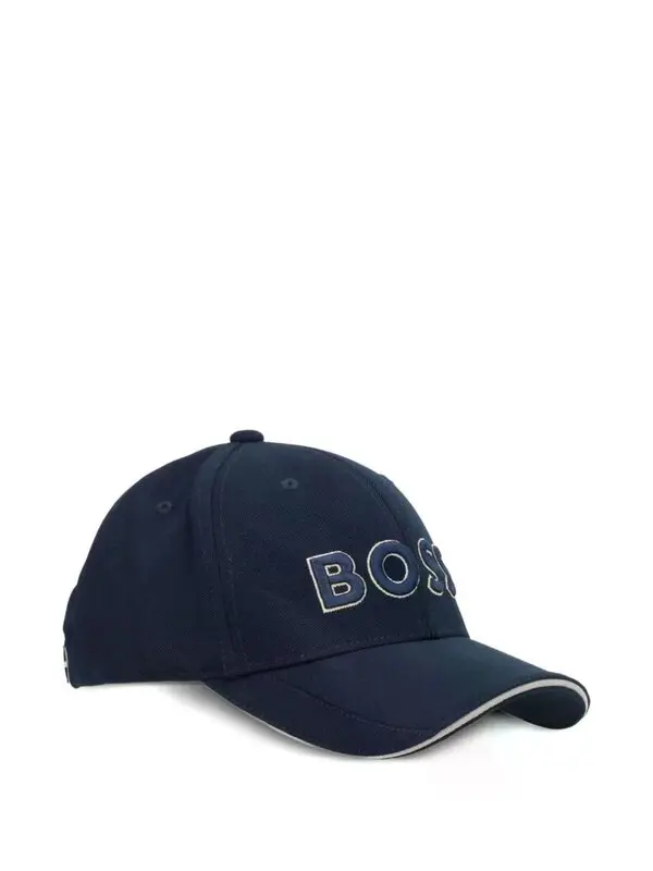 BOSS Piqué Knit Cap With Embroidered Logo