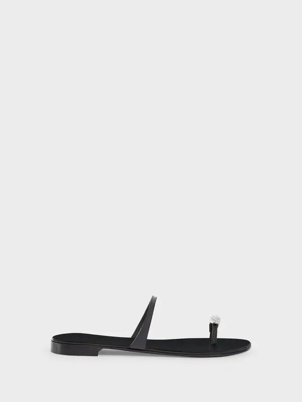 GIUSEPPE ZANOTTI Ring Flat Sandal