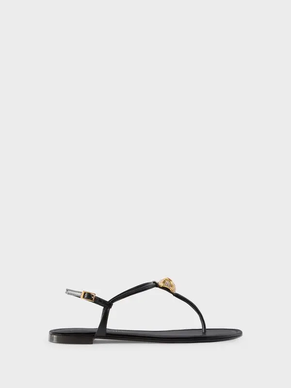 GIUSEPPE ZANOTTI Cocktail Flat Sandal