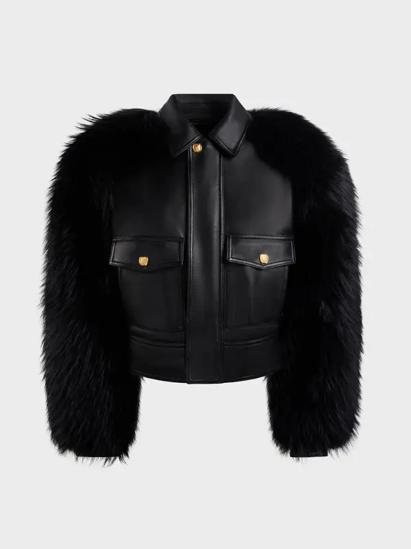 GIUSEPPE ZANOTTI Vixen Fur Jacket