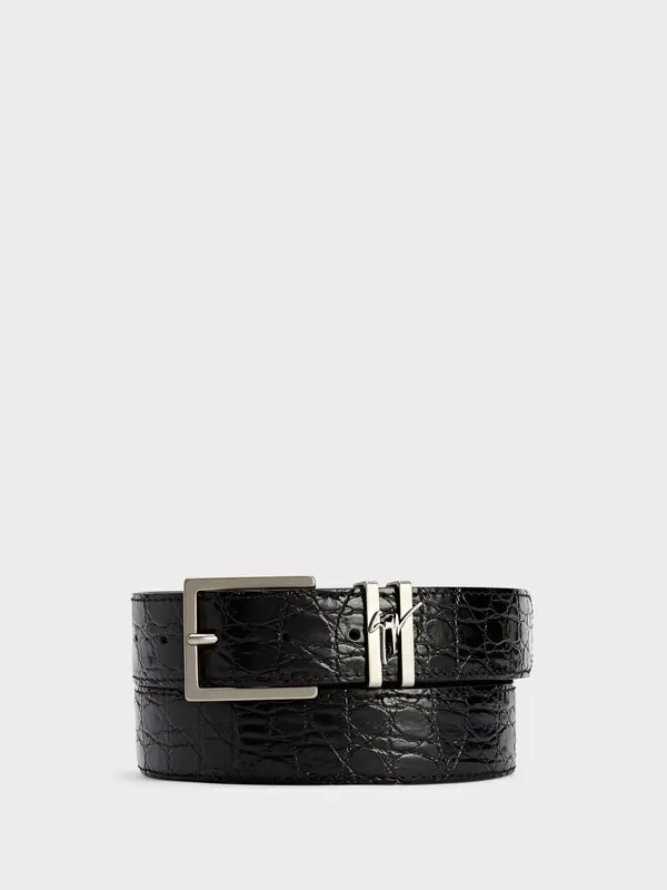 GIUSEPPE ZANOTTI Teodore Belt - Black