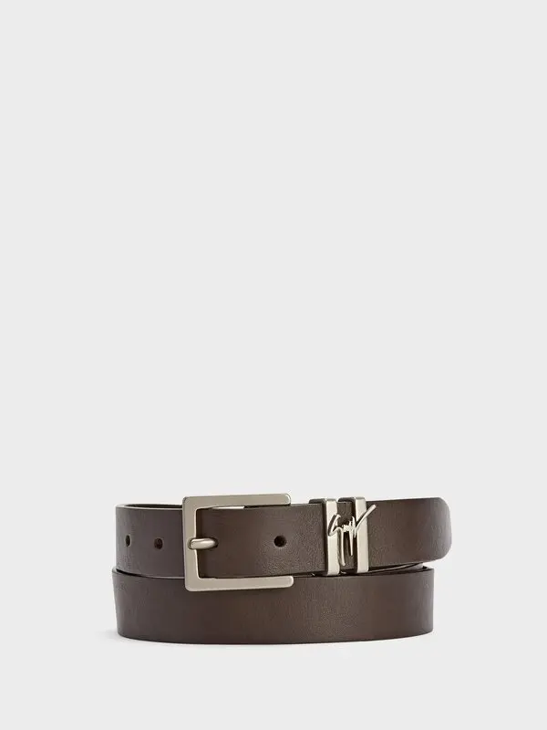 GIUSEPPE ZANOTTI Teodore Belt - Brown
