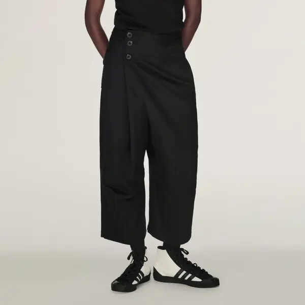 Adidas Y-3 Twill Wide Leg Pants