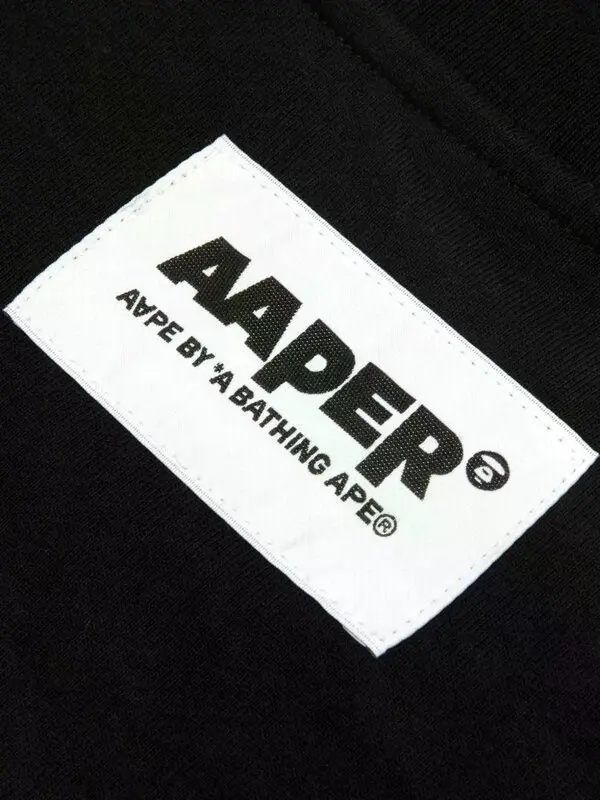 AAPE BY *A BATHING APE Aaper Long-sleeve Cotton T-shirt