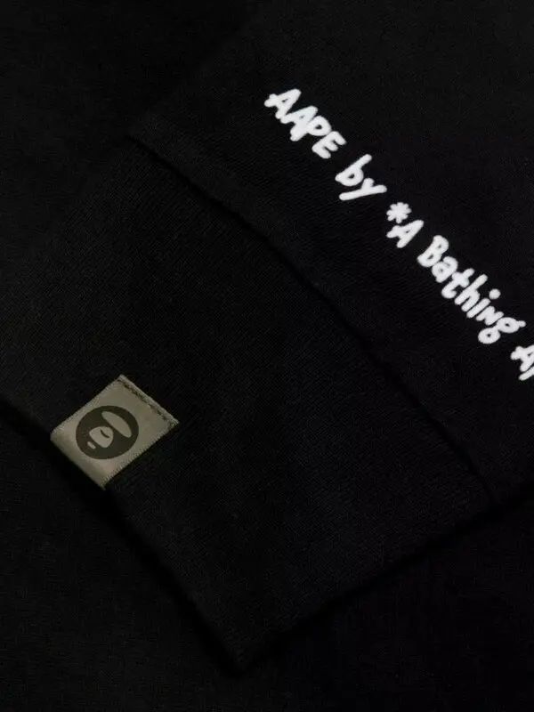 AAPE BY *A BATHING APE Aaper Long-sleeve Cotton T-shirt