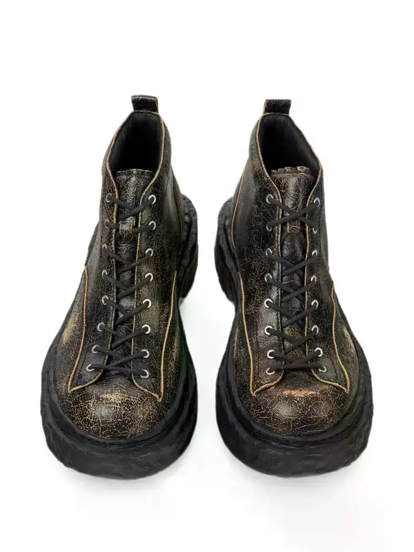 Camper Vamonos Leather Ankle Boots
