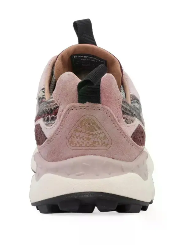 FLOWER MOUNTAIN Yamano 3 Panelled Suede Sneakers