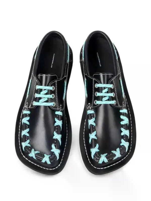 Camper Eki Leather Boat Shoes