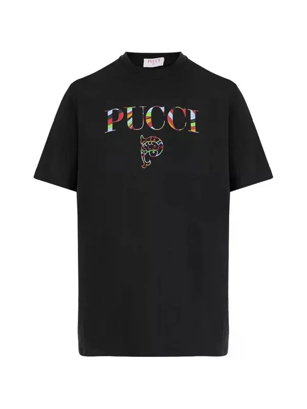 Emilio Pucci Logo-print Cotton T-shirt