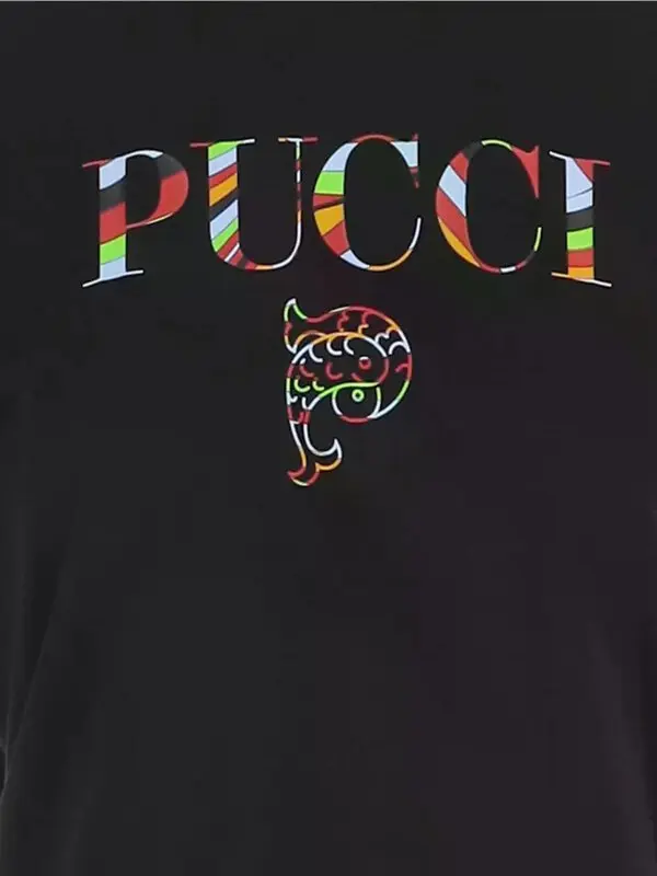 Emilio Pucci Logo-print Cotton T-shirt